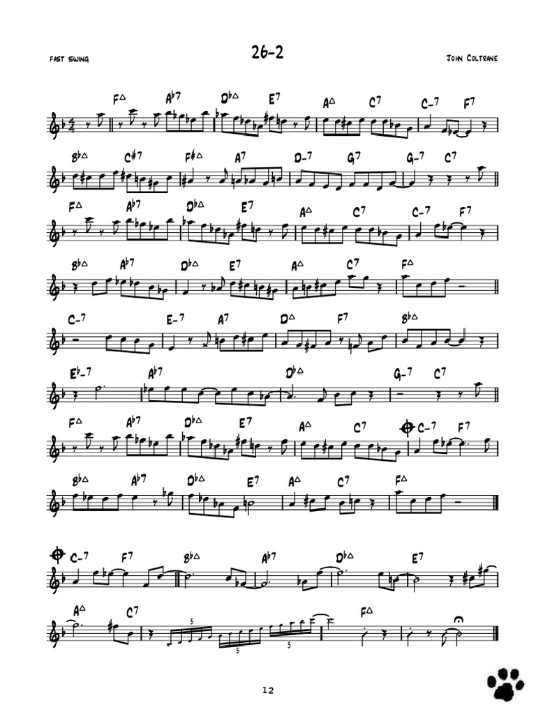 26-2 Coltrane | PDF