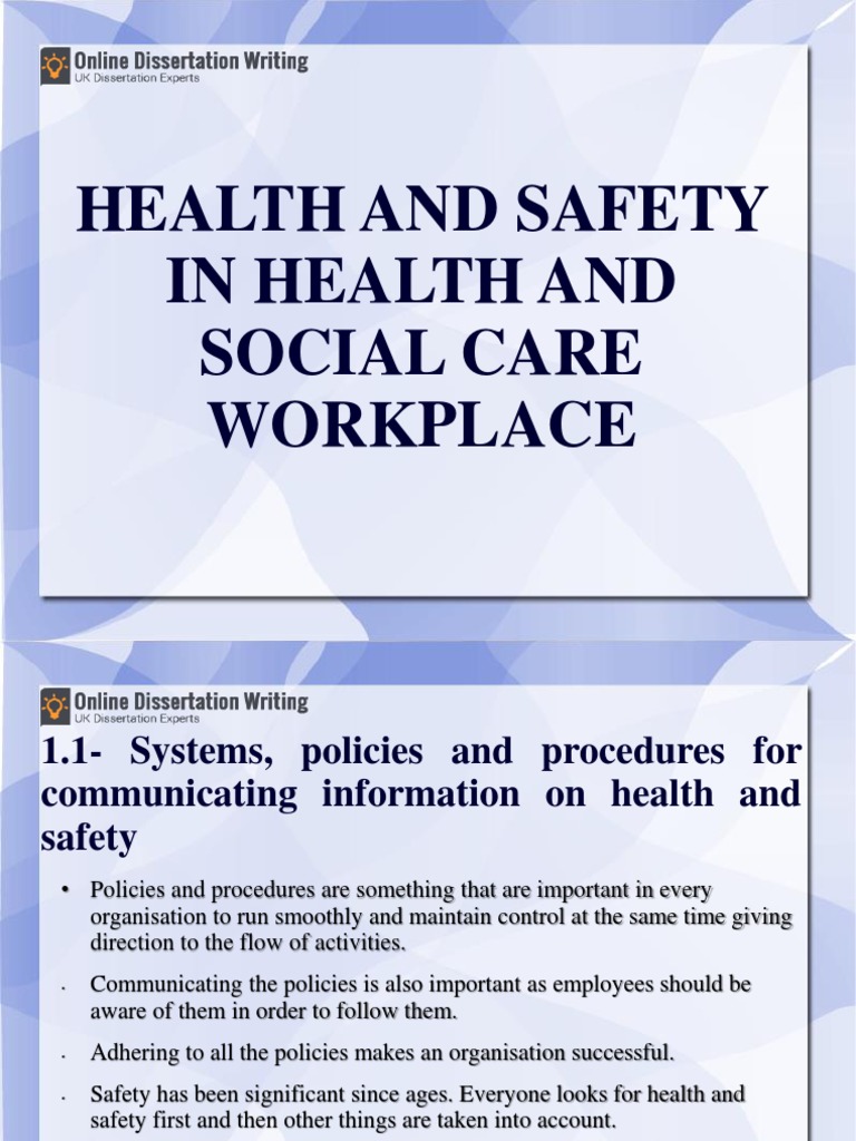 Need of Health & Safety in Social Workplace | Occupational Safety And ...