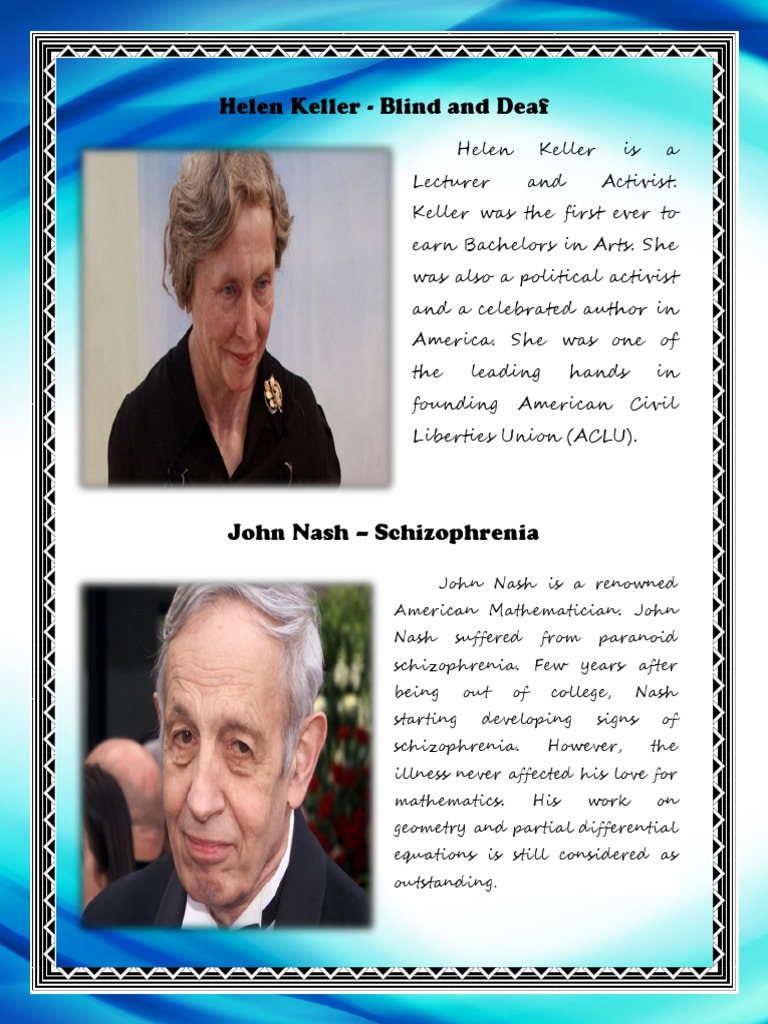 Helen Keller Blind And Deaf Pdf Stephen Hawking Thomas Edison