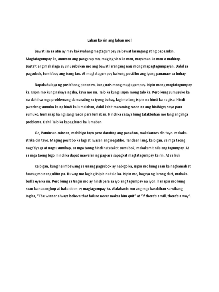 Talumpati | PDF