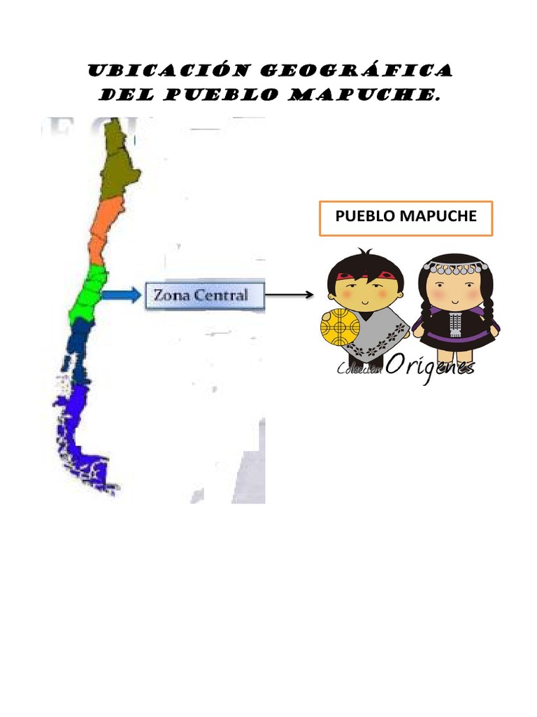 Ubicación Geográfica Del Pueblo Mapuche | PDF