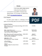 Anitha - Resume | PDF | Public Key Cryptography | Cryptography