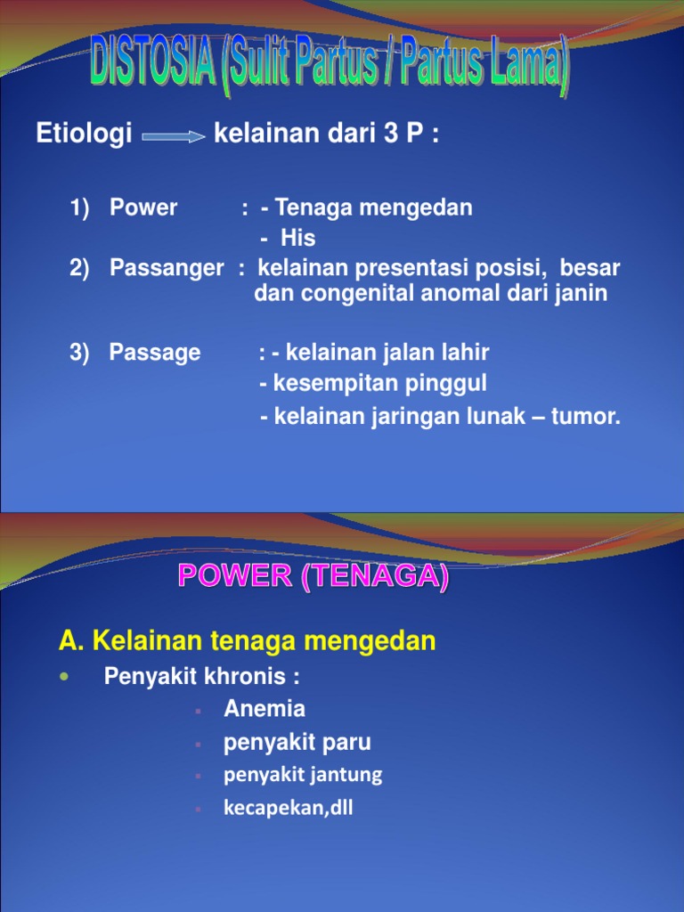 DISTOSIA | PDF