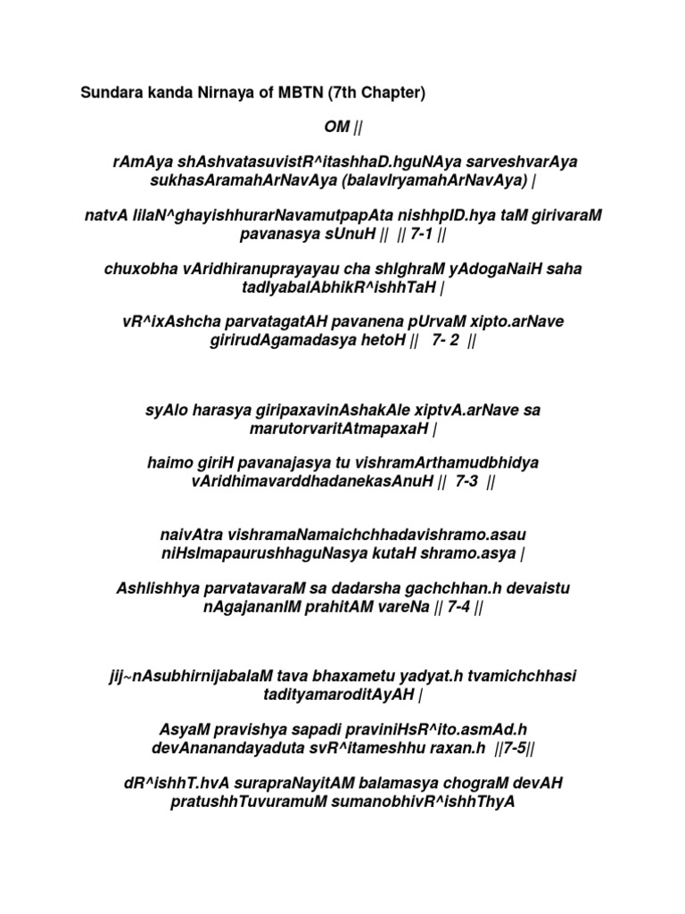Sundara Kanda Chapter 7 Overview | PDF | Social Science