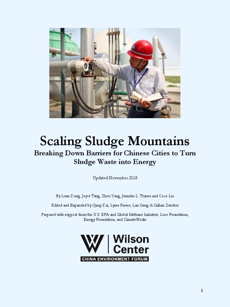 China’s Sludge-to-Energy Solutions | PDF | Sewage Treatment | Waste ...