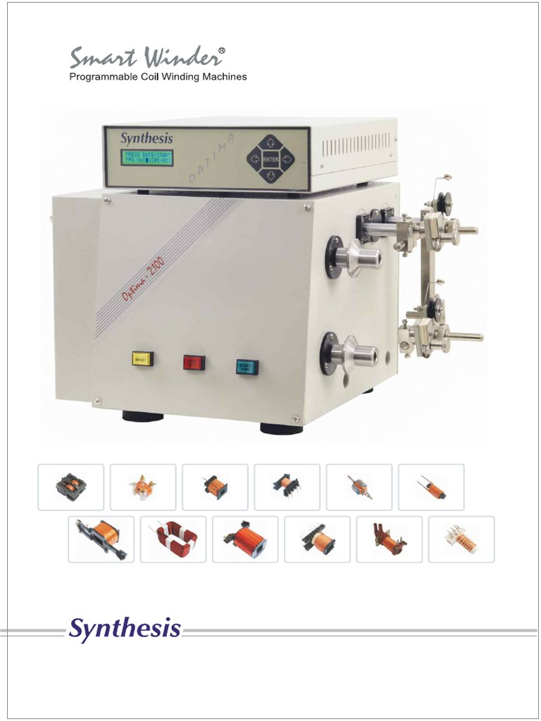 Semi - Automatic Coil Winding Machine | PDF | Alternating Current ...