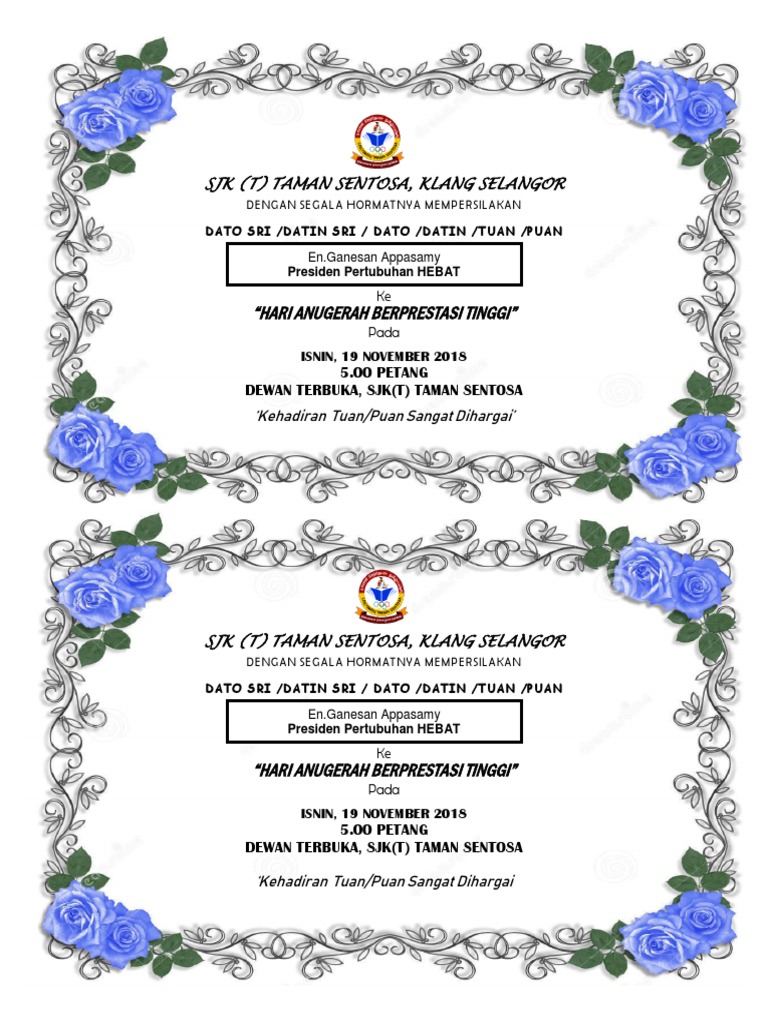 Kad Jemputan Edited 2 PDF | PDF