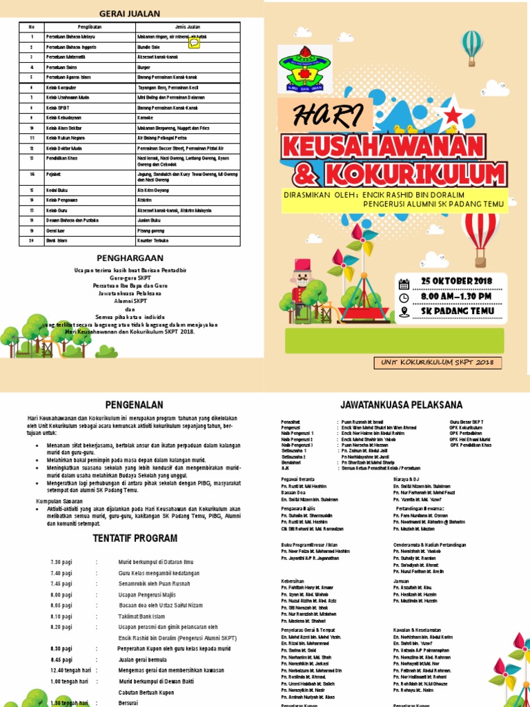 Hari Usahawan 2018 | PDF