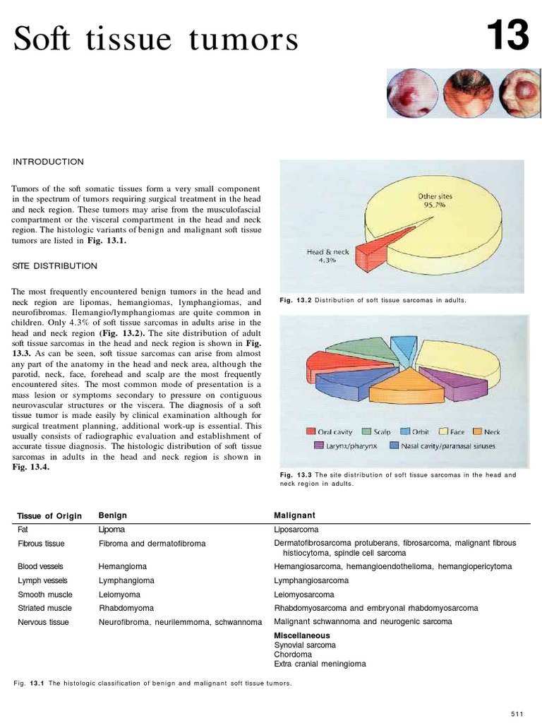 Soft Tissue Tumors: 13.3. As Can Be Seen, Soft Tissue Sarcomas Can ...
