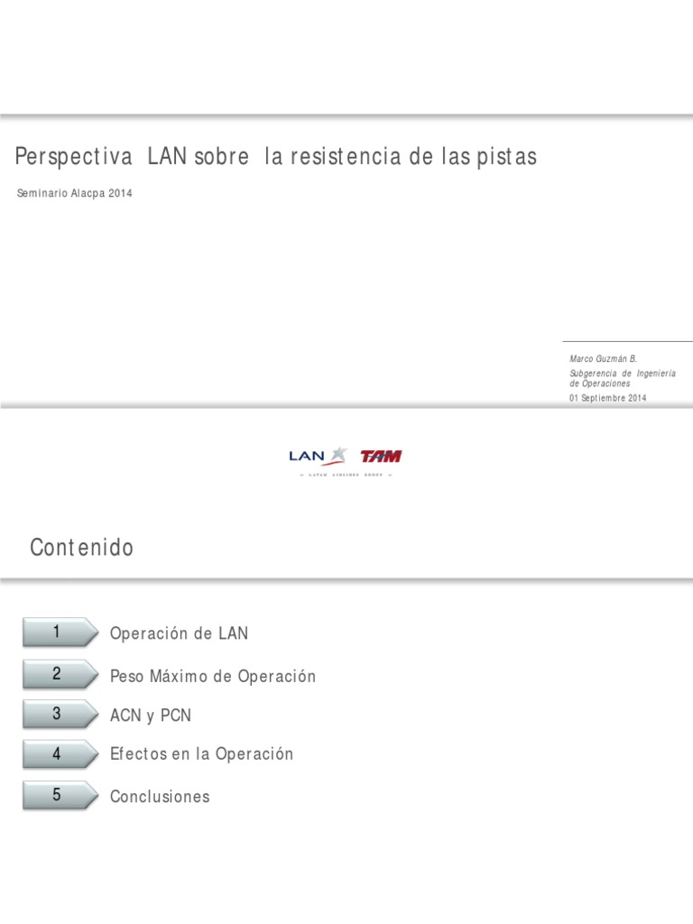 Resistencia de Pistas y Método ACN-PCN | PDF | Avión | Aeropuerto