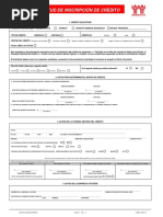 SolicituddeInscripciondeCredito - Junio 2025 | PDF