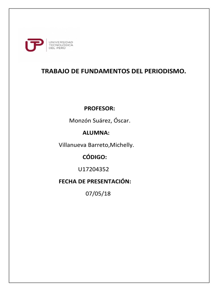 Caratula - Utp | PDF