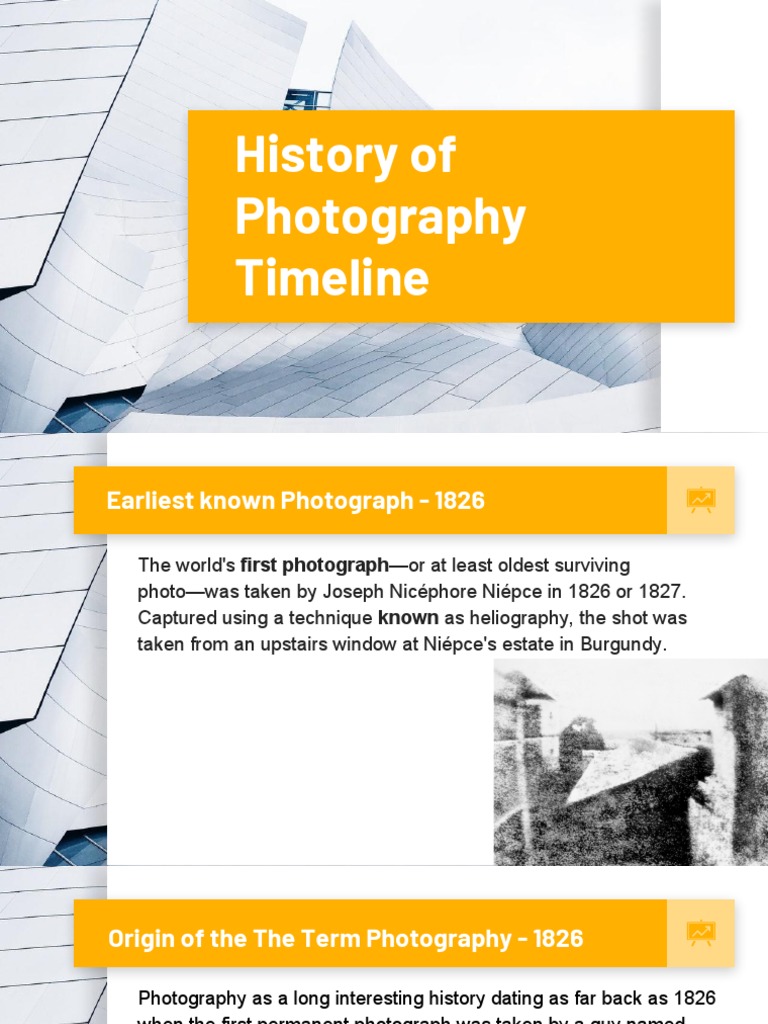 History of Photography | PDF | Camera | Photograph