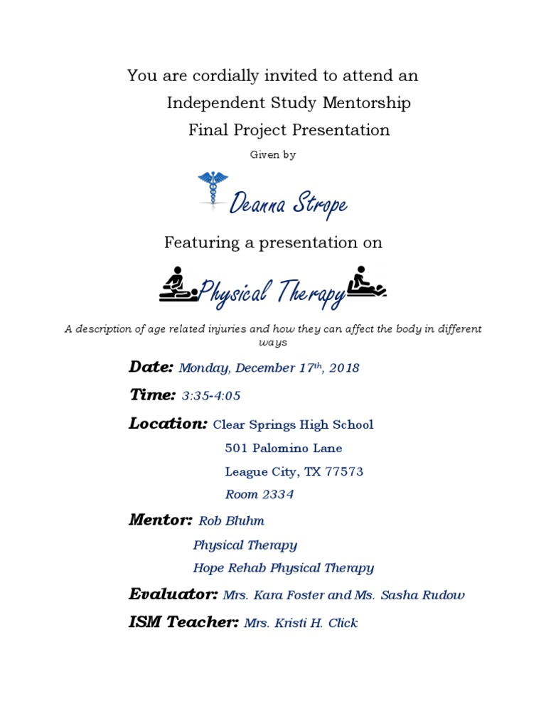 Invitations For Final | PDF