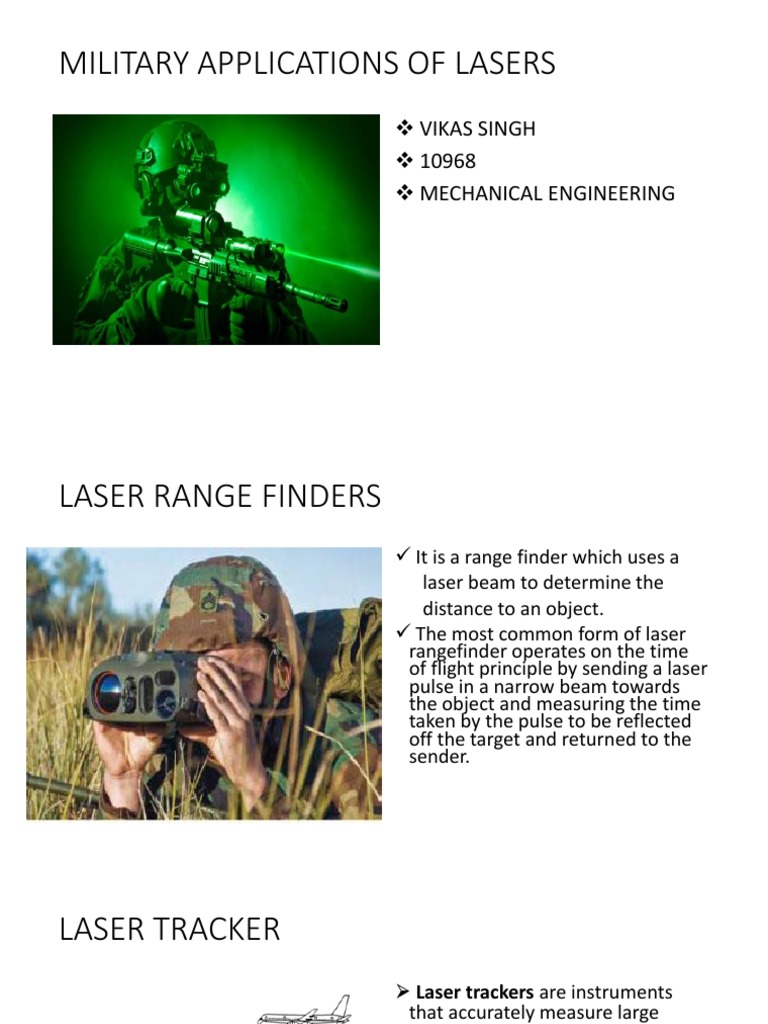 Military Applications of Lasers | Laser | Tools