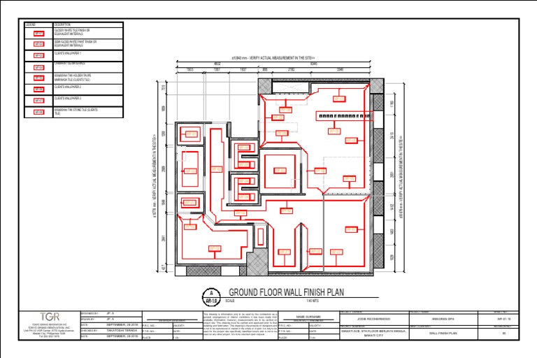 Anngran Spa Wall Finish Plan | Download Free PDF | Art Media