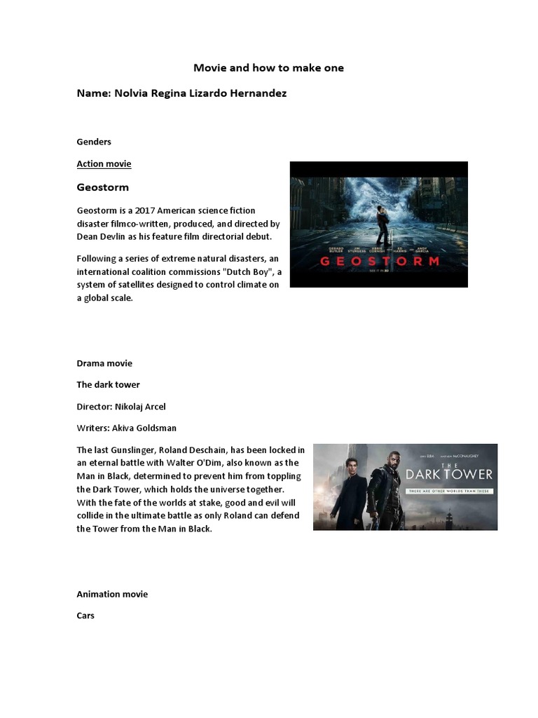 Overview of Movie Genres and Examples | PDF