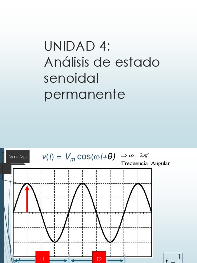 Semana 11 Corriente Alterna Pdf Impedancia Eléctrica Onda Sinusoidal