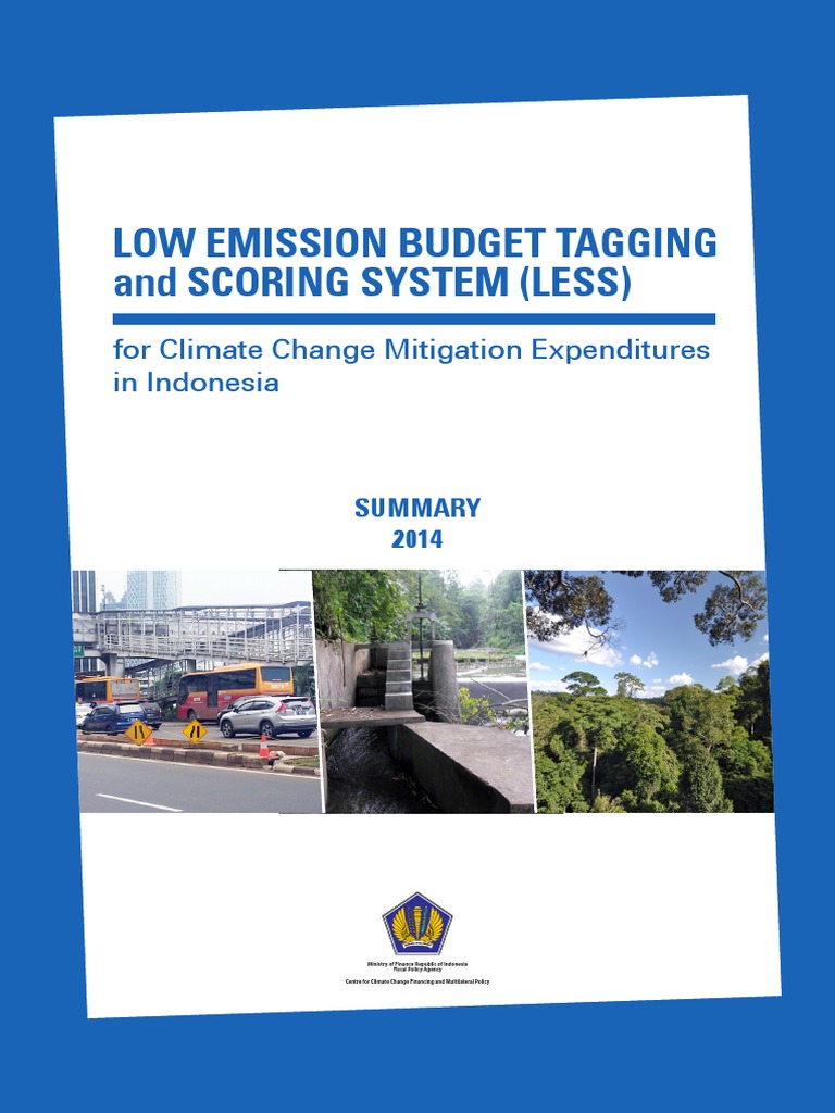 Low Emission Budget Tagging and Scoring System (LESS) - Summary ENG ...