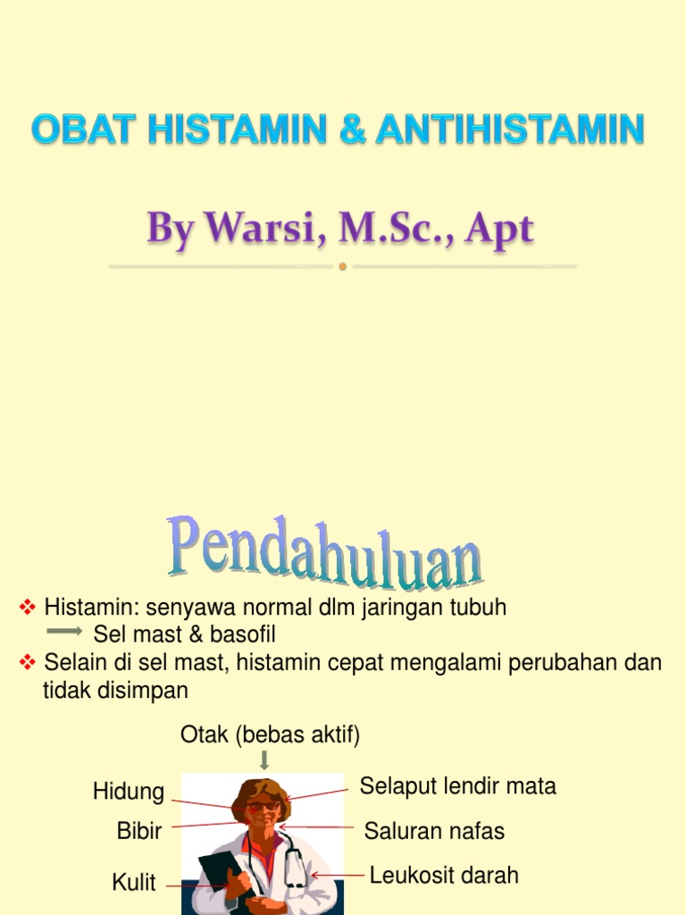 m14 Obat-Histamin-Antihistamin Edit | PDF