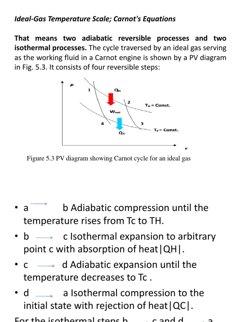 Ideal-Gas Temperature Scale | PDF | Temperature | Entropy