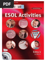 ESOL - Entry 3 - Writing Candidate Paper - Practice Paper C 2 | PDF ...