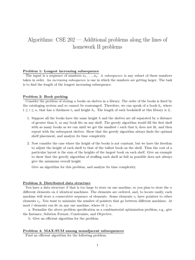 Rec 1 | PDF | Time Complexity | Array Data Structure