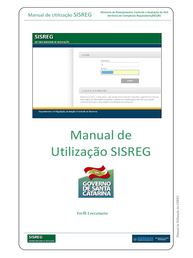 Manual Sisreg Executante Ambulatorial-28-06 | Business | Bem-estar