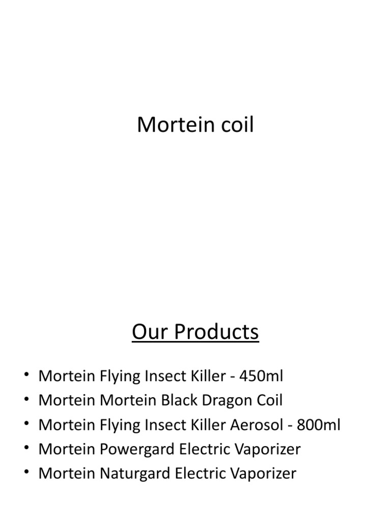 Mortein Coil | PDF