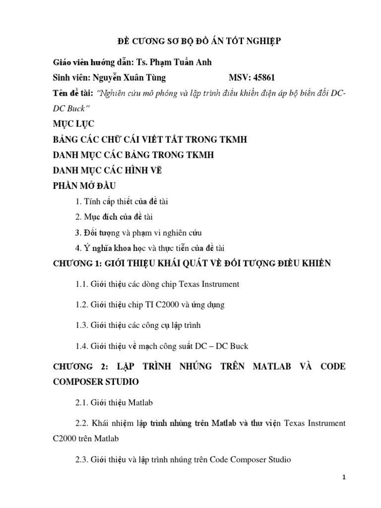 123doc Nghien Cuu Mo Phong Va Lap Trinh Dieu Khien Dien AP Bo Bien Doi DC DC Buck | PDF