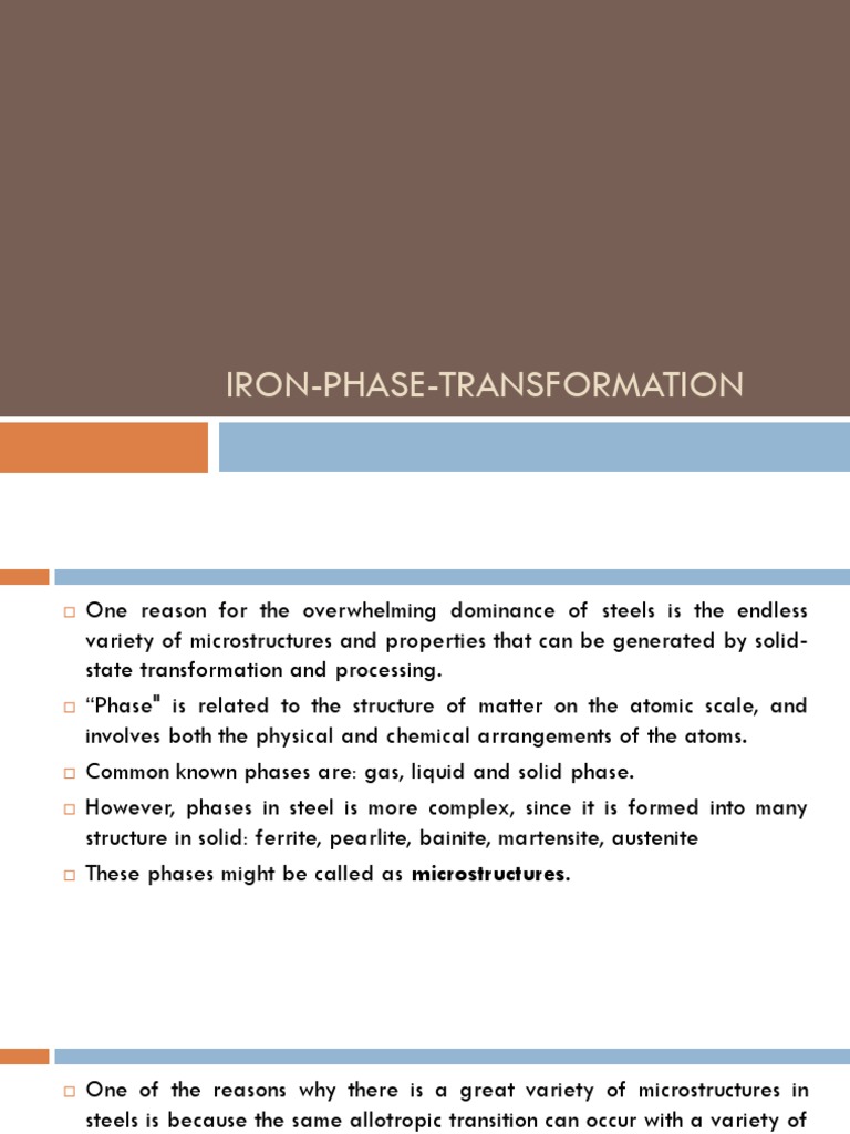 02.Iron-Phase Diagram | PDF