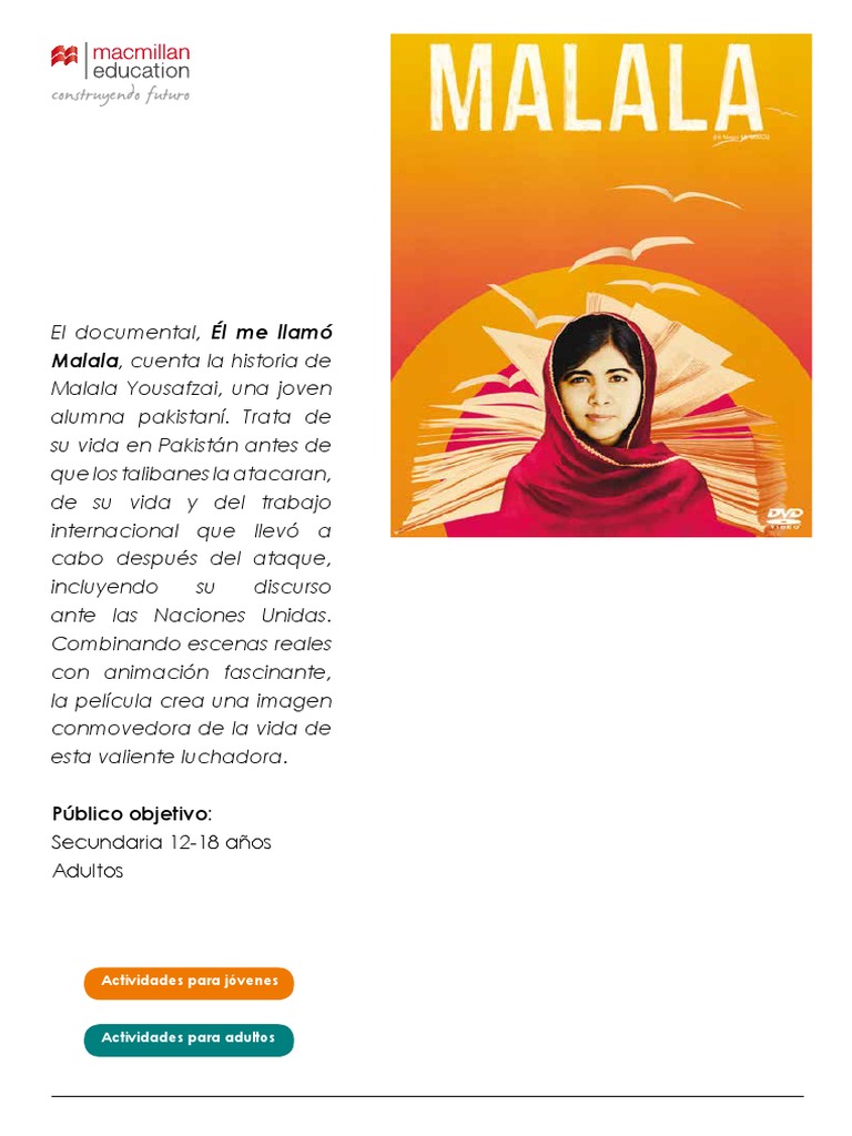 Malala Cast | PDF | Talibanes | Malala Yousafzai
