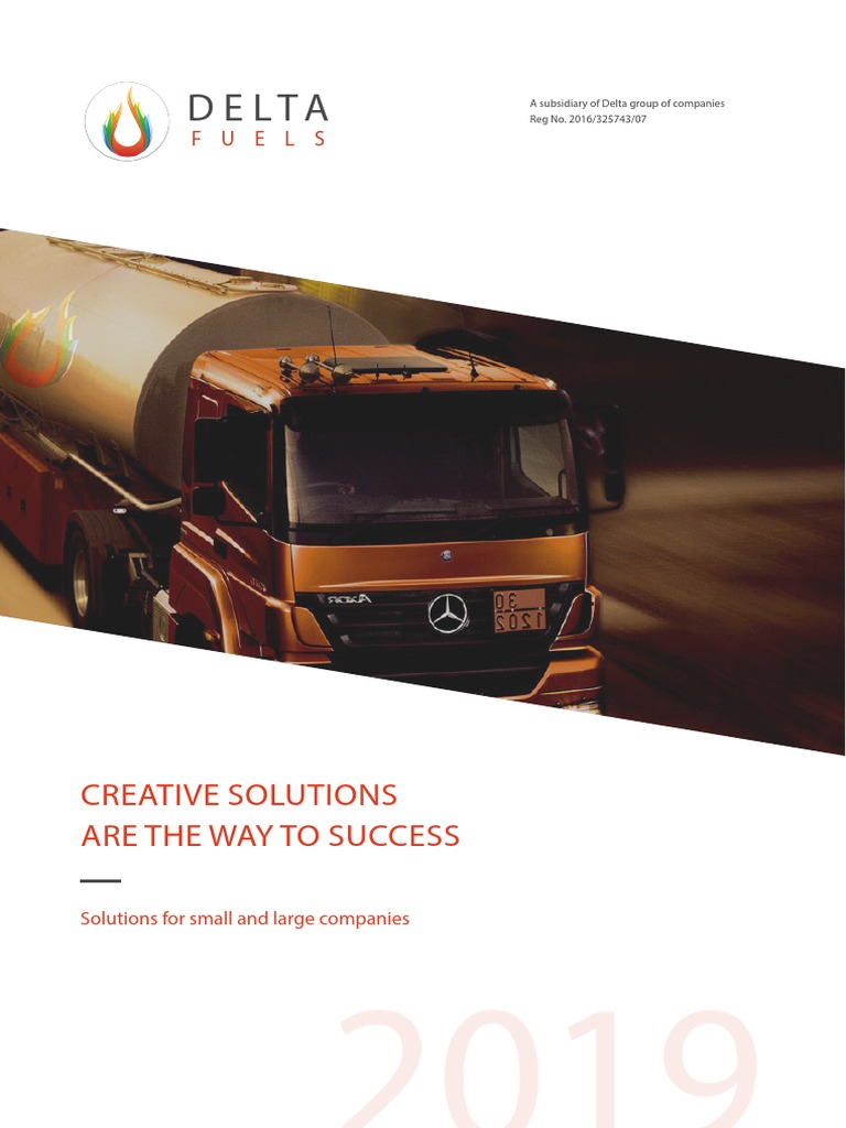 Delta Fuels: Growth and Innovation 2019 | PDF | Tanks | Retail