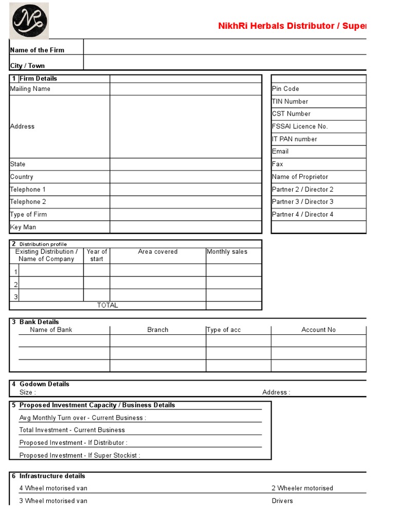 Distribution Appointment+Form | PDF | Business | Computing And ...