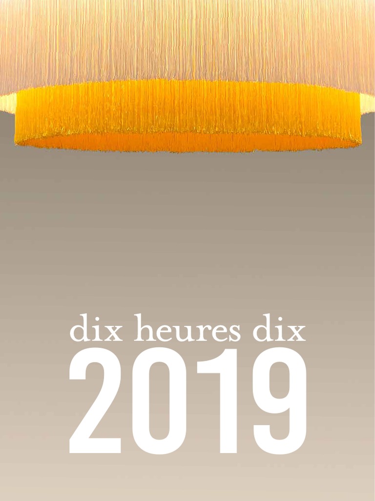 Dix Heures Dix - Verlichting | PDF