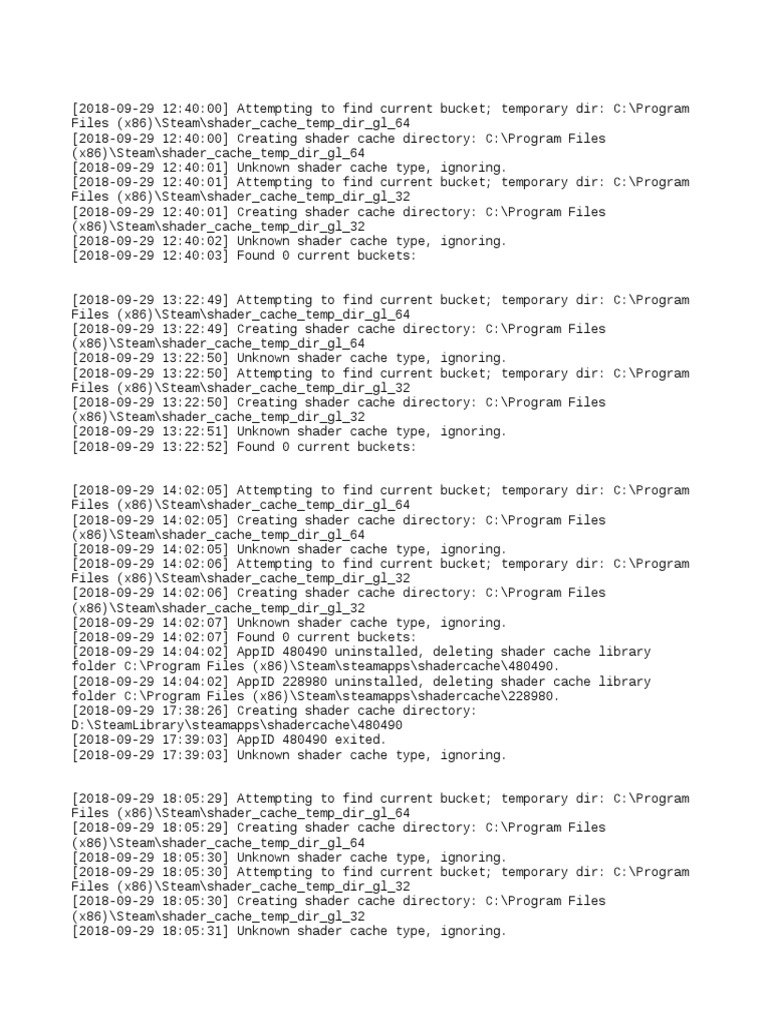 Shader Log Pdf Directory Computing Computer Hardware 1759