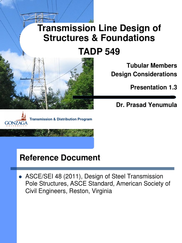 Tubular Member Design for Steel Poles | PDF | Bending | Buckling