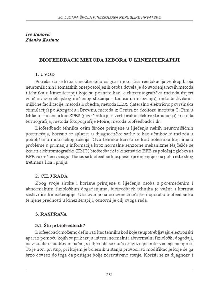 Kineziterapija PDF | PDF