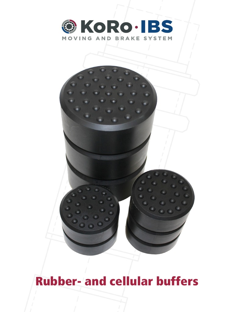 Rubber and Cellular Buffers | PDF | Crane (Machine) | Ultimate Tensile ...