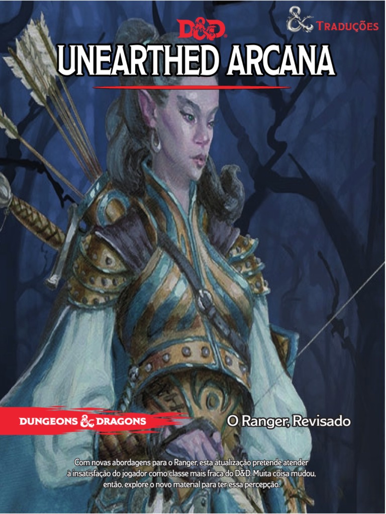 D&D 5E - Unearthed Arcana - O Ranger, Revisado - Biblioteca Élfica PDF ...