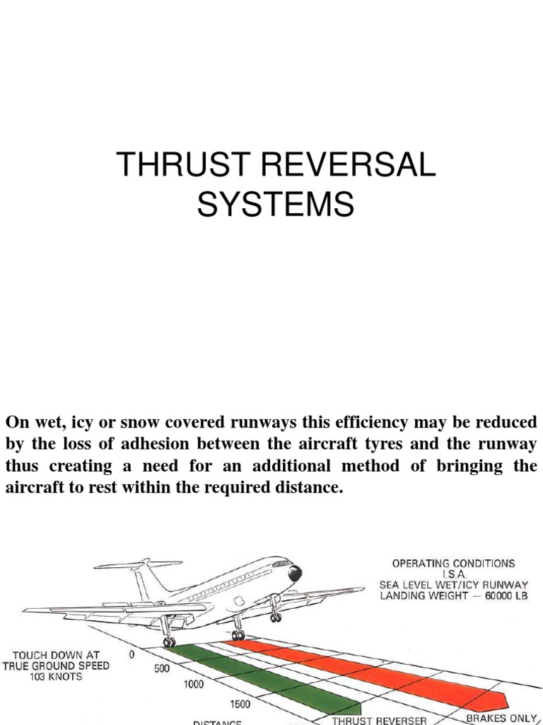 Thrust Reversal Systems by RG | PDF | Thrust | Aircraft