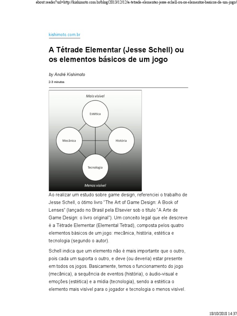 A Tetrade Elementar | PDF | Livros | Videogames