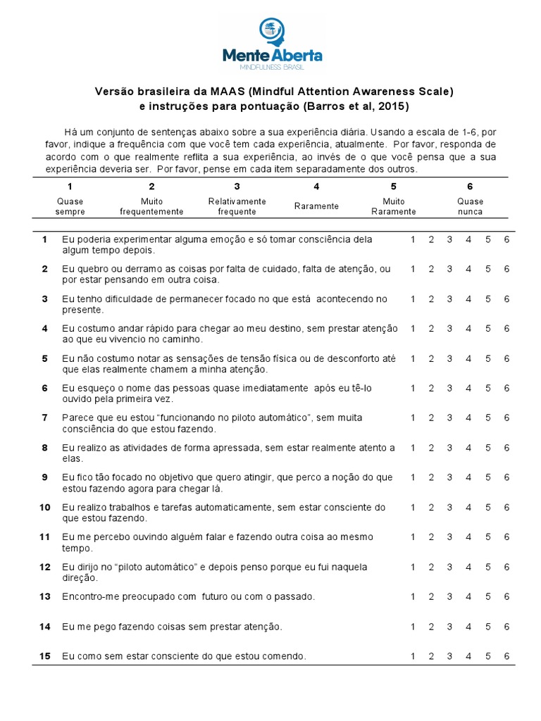 Maas | Consciência | Mindfulness