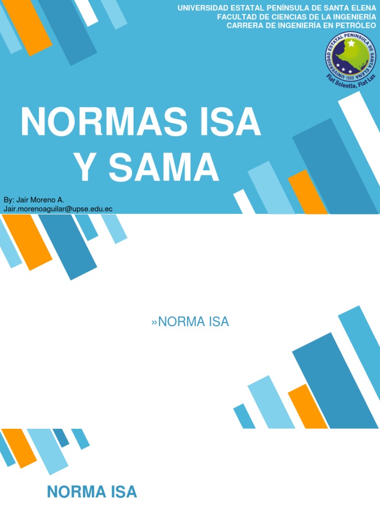 Normas Isa y Sama | Tecnología | Informática