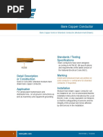 HDBC Bare Copper Conductor Overview | PDF | Electrical Conductor ...
