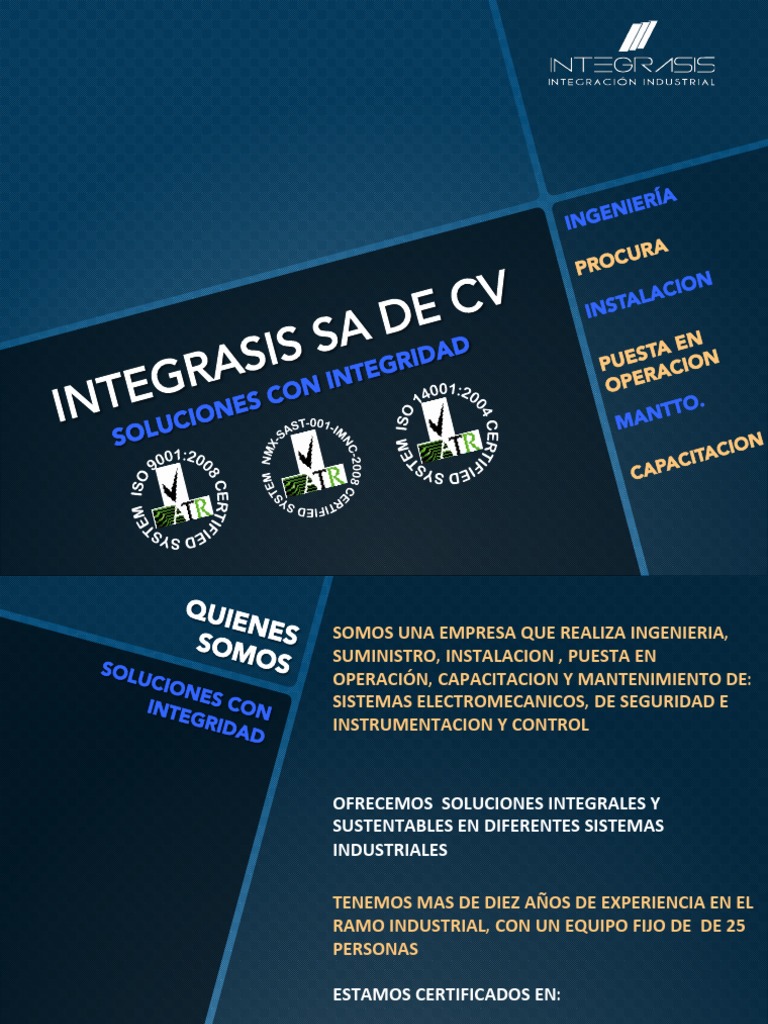 Soluciones Integrales en Ingeniería Industrial | PDF ...