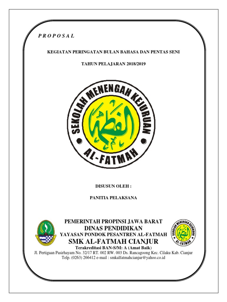 Proposal Bulan Bahasa | PDF