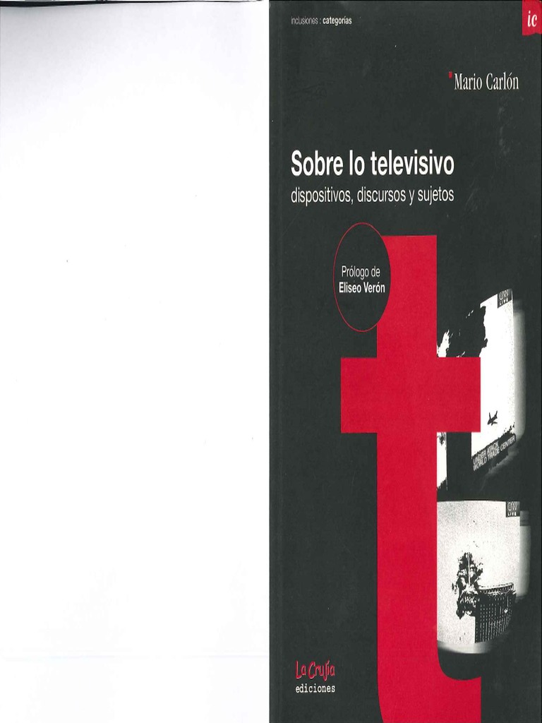 Sobre Lo Televisivo. Mario Carlón-1 | PDF