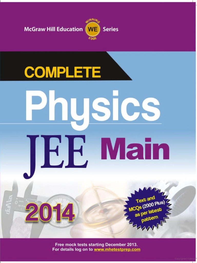 Mhe Physics Jee Main 2014 PDF | PDF