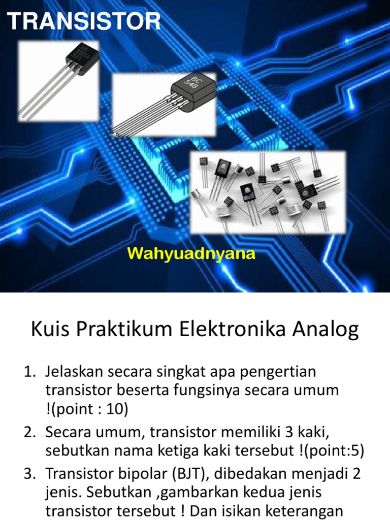 Modul 4 Transistor | PDF